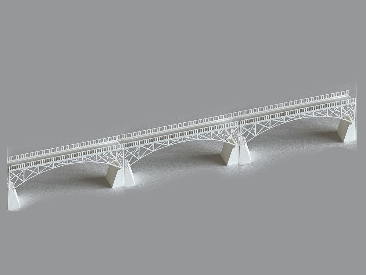 PEDESTRIAN BRIDGE OR TRAFFIC HO SCALE by Juniper | Download free STL ...