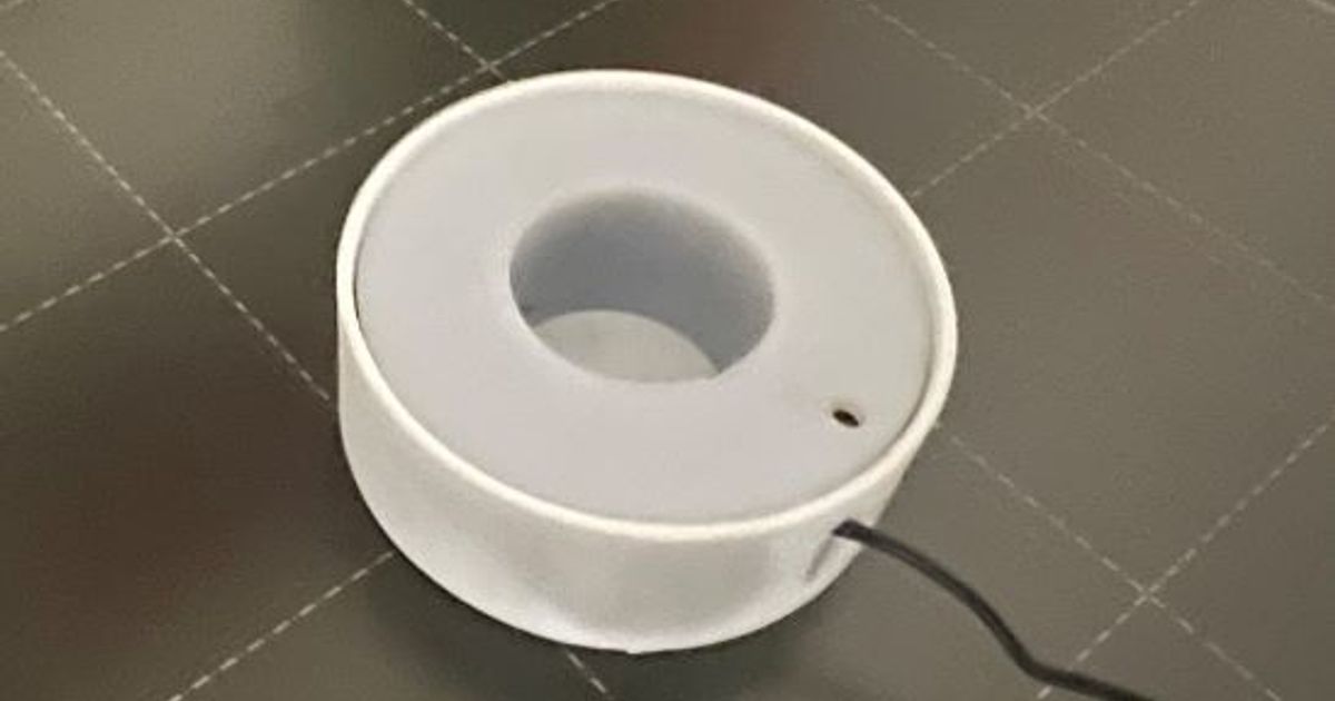 Breadboard wire spool cover by Don | Download free STL model ...