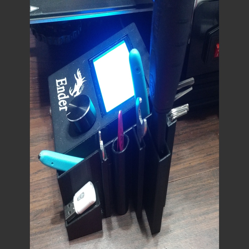 Ender 3 Tool Holder, Top Hole by Blaise | Download free STL model ...