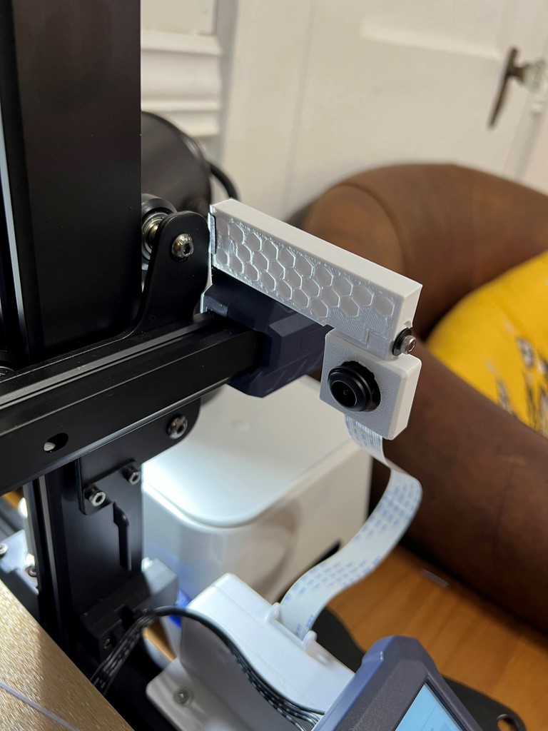 Rasp Pi Camera Mount Bracket_Vyper_v1 by Matthew C | Download free STL ...