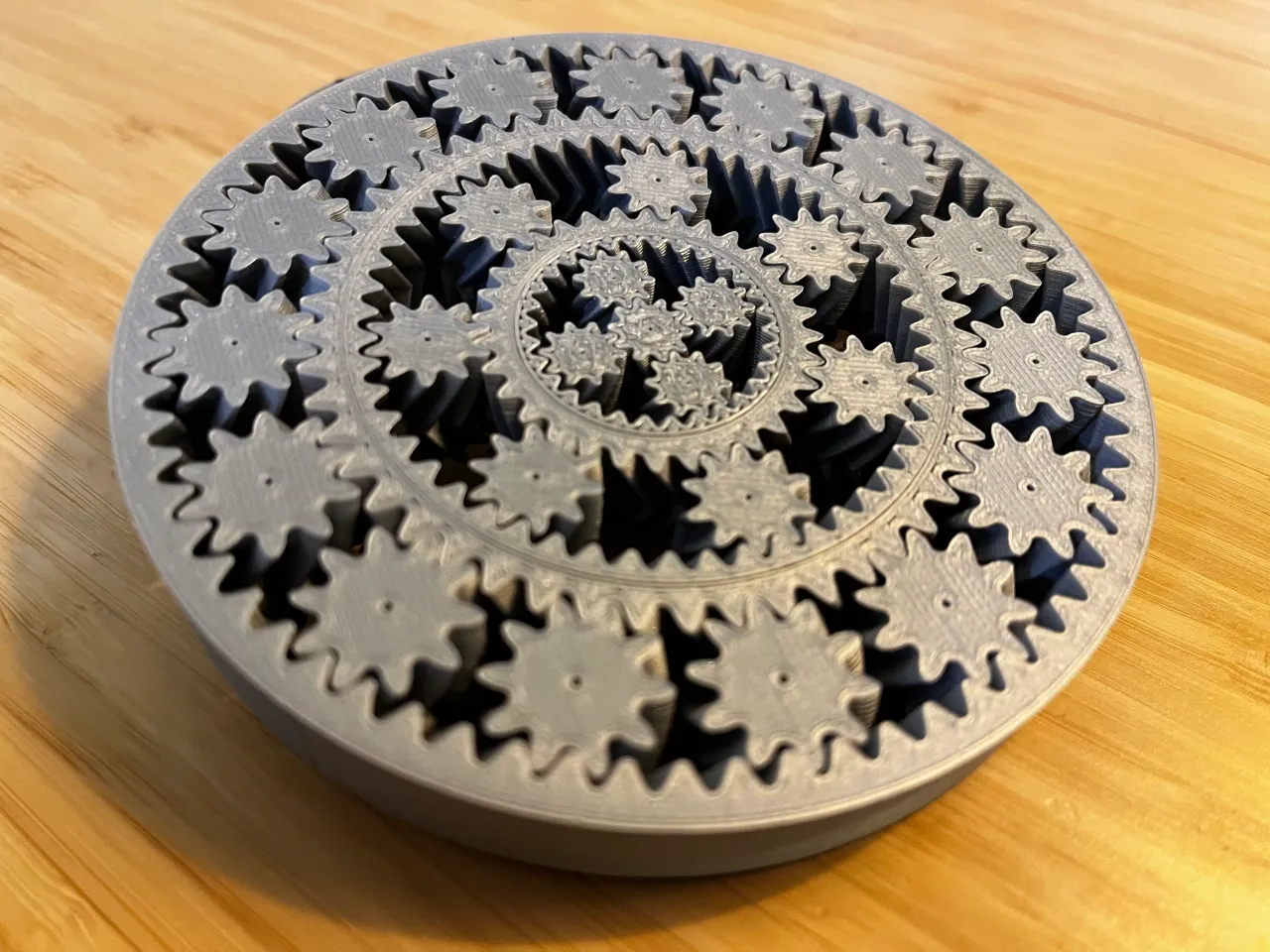 Print in Place 3 in 1 Planetary Gears by Dangineering | Download free ...