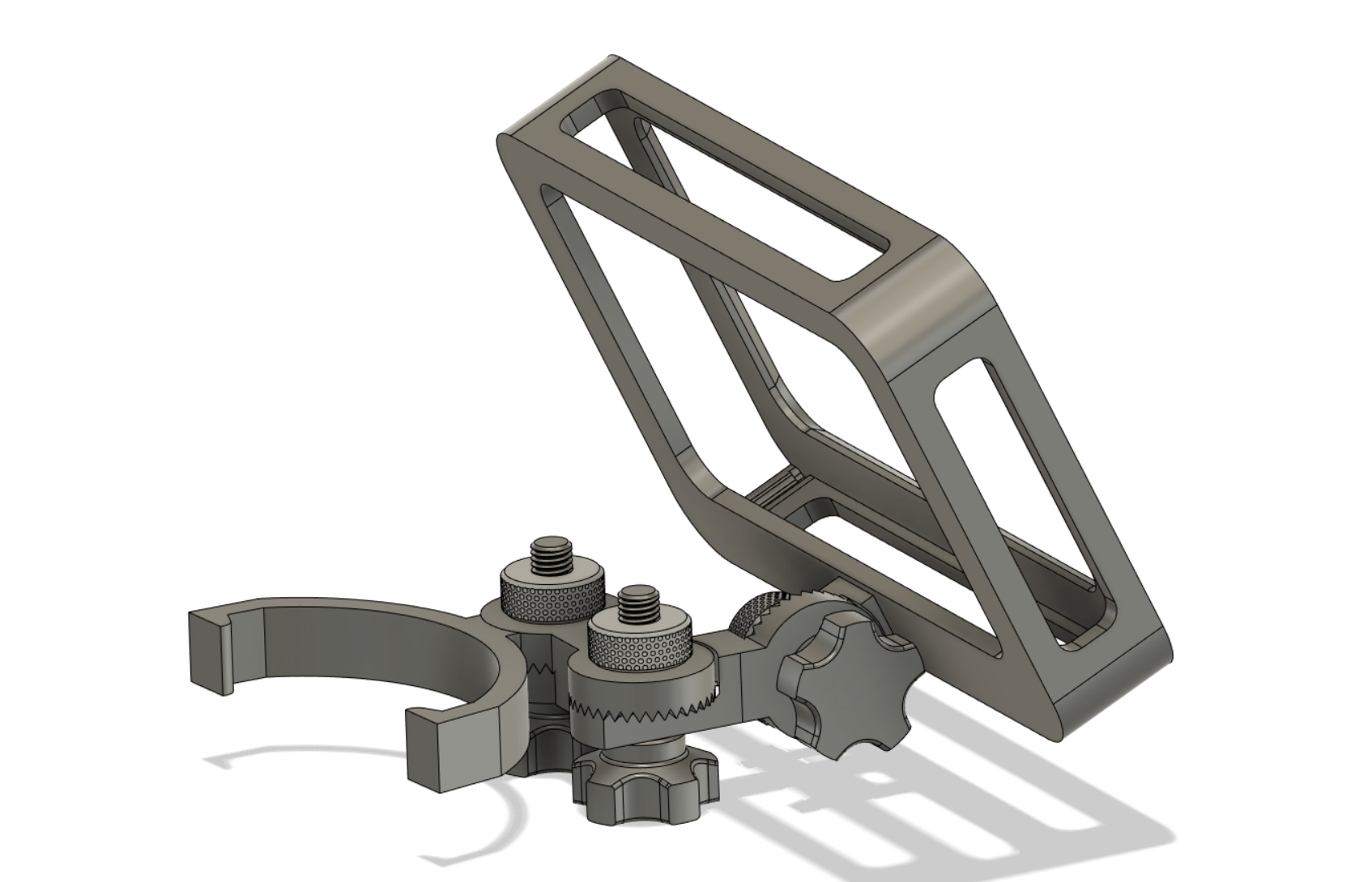 V400 Speeder Pad Adjustable Arm Mount by JLCURTIS | Download free STL ...