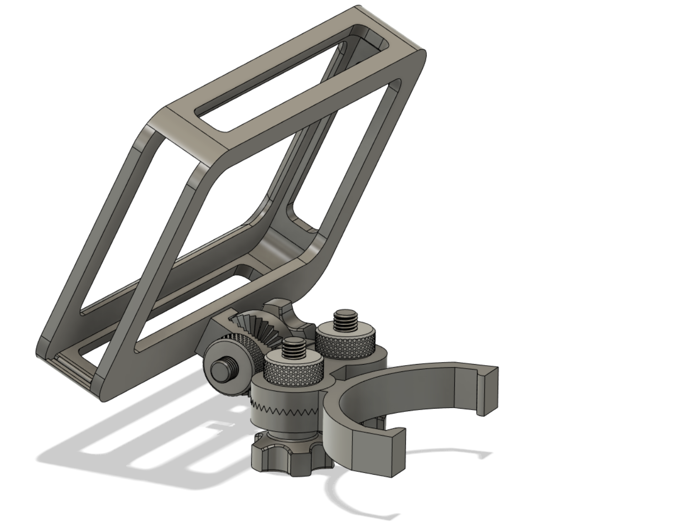 V400 Speeder Pad Adjustable Arm Mount by JLCURTIS | Download free STL ...