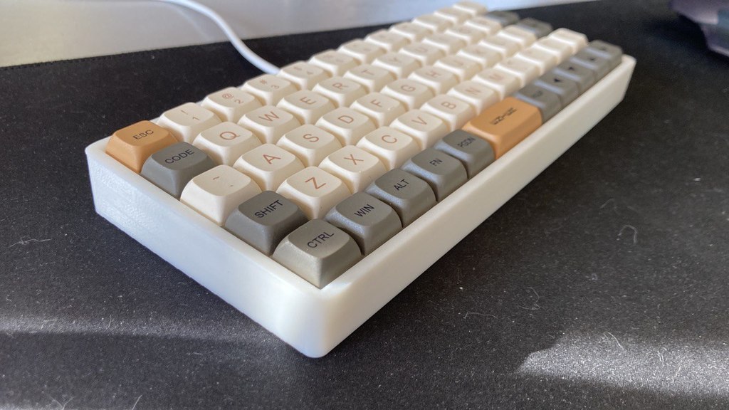 Preonic keyboard case by davide_molino | Download free STL model ...