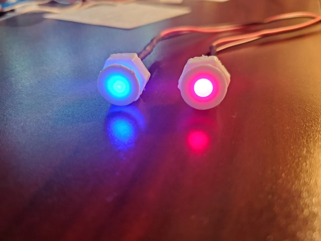5mm LED holder including nut. by Old-Steve | Download free STL model ...
