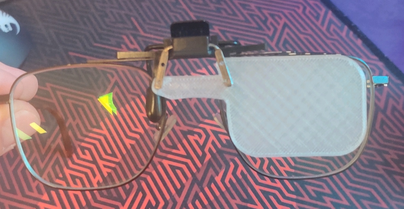 Shooting Sport Glasses Eye Cover by Kampflafer | Download free STL ...