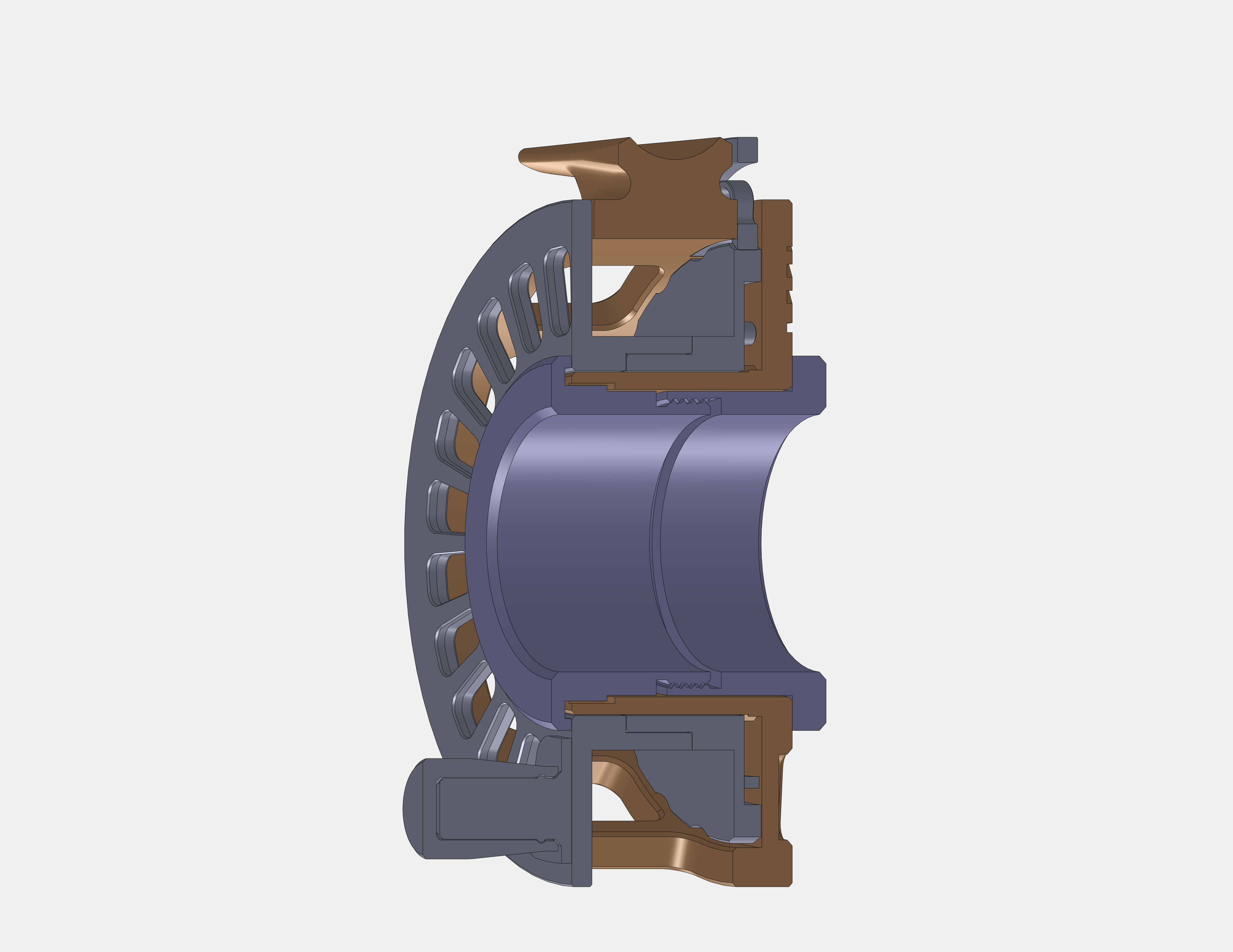 Hubless Fly Reel by edZed | Download free STL model | Printables.com
