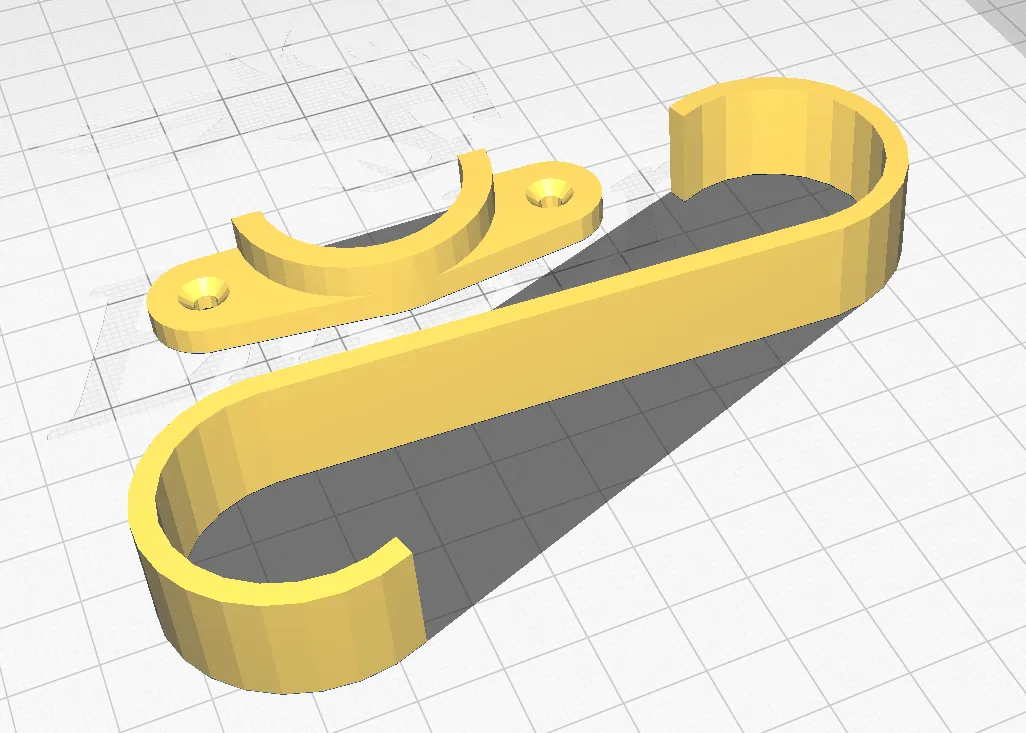 Pipe holder and hook by Hobby Shop CR | Download free STL model ...