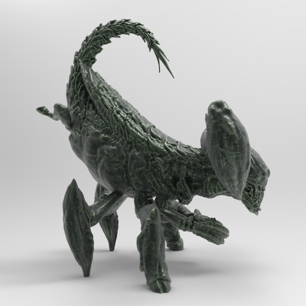 Biological Horror | Fantasy creature by A86 | Download free STL model ...