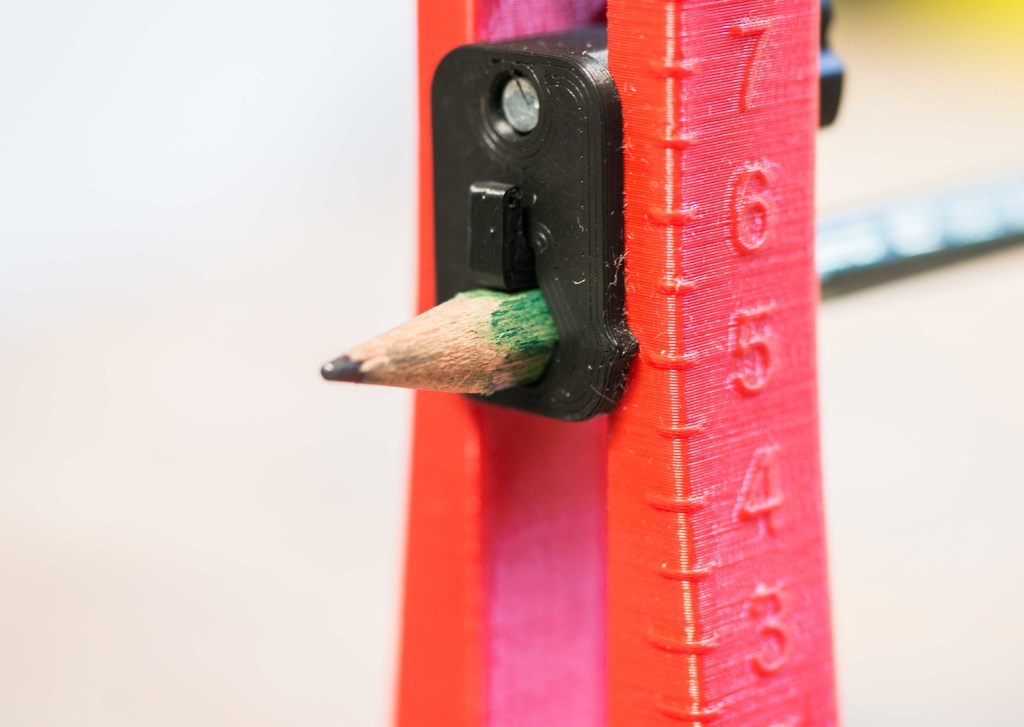Height Gauge & Marker for pencils by Meister Edel | Download free STL ...