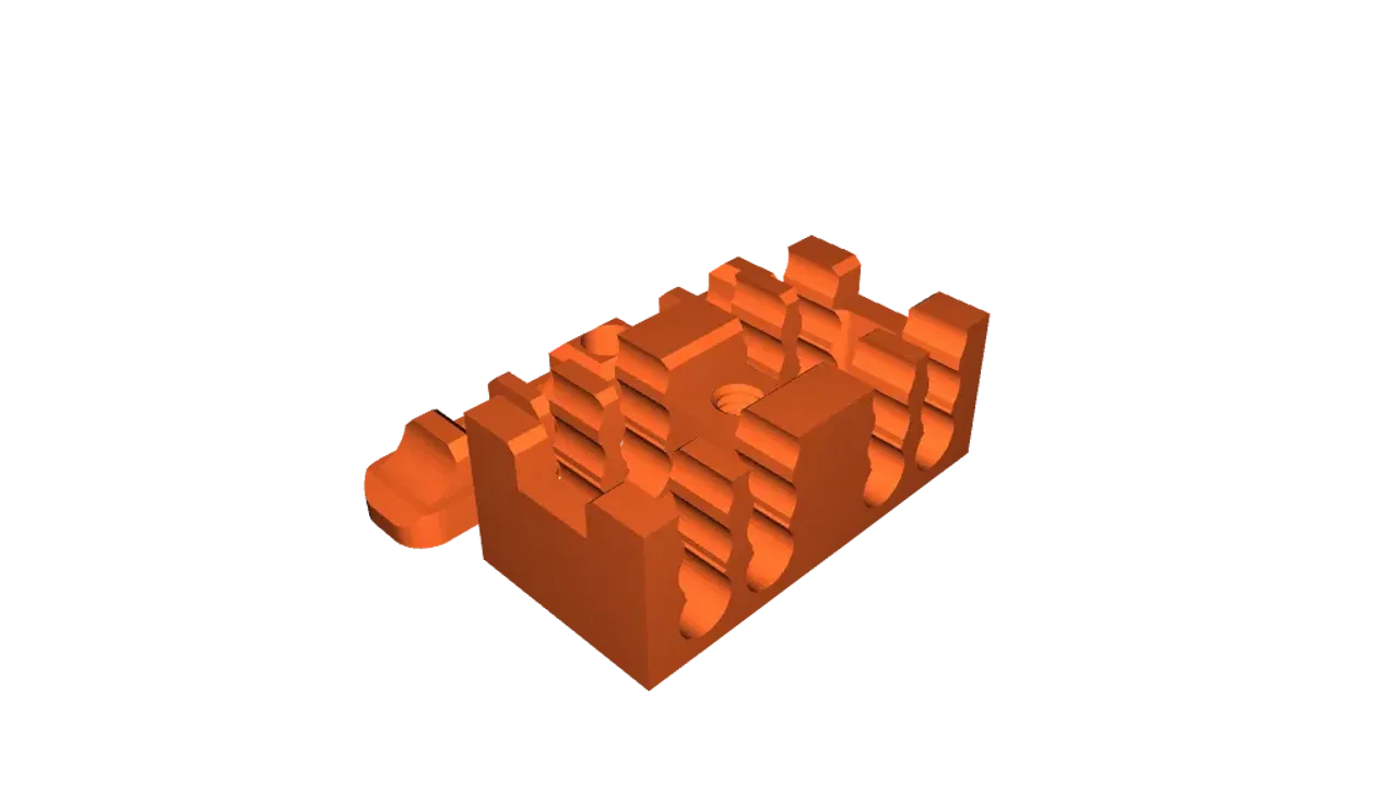 Spring Loaded Low-Voltage Cable Clamp by Syracuse 3D Printing ...