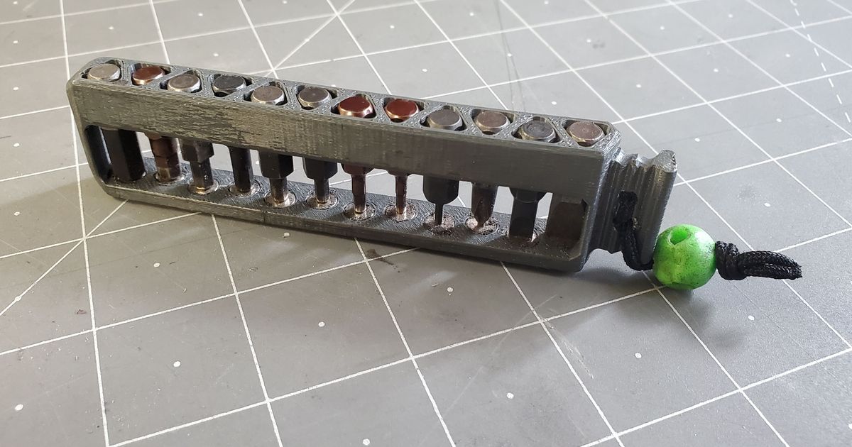 Pocket Bit Holder WITH MAGNETS! by Tryg Koren | Download free STL model ...