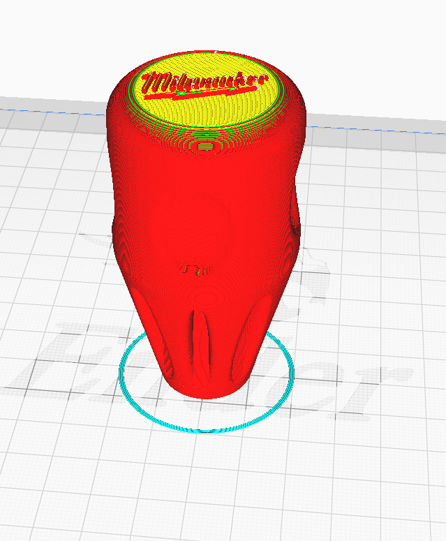 shift knob milwaukee by Félix Corriveau | Download free STL model ...