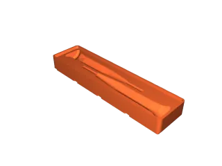 Gridfinity 1x4 Husky precision driver compartment by nerd_merdules | Download free STL model ...