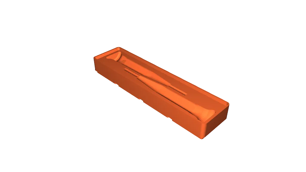 Gridfinity 1x4 Husky precision driver compartment by nerd_merdules | Download free STL model ...