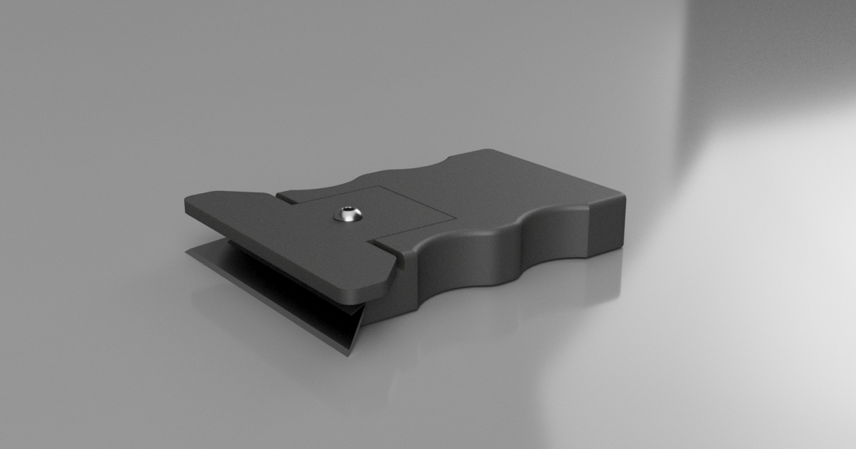 Build Plate Razor Blade Scraper by fourlowfab | Download free STL model ...