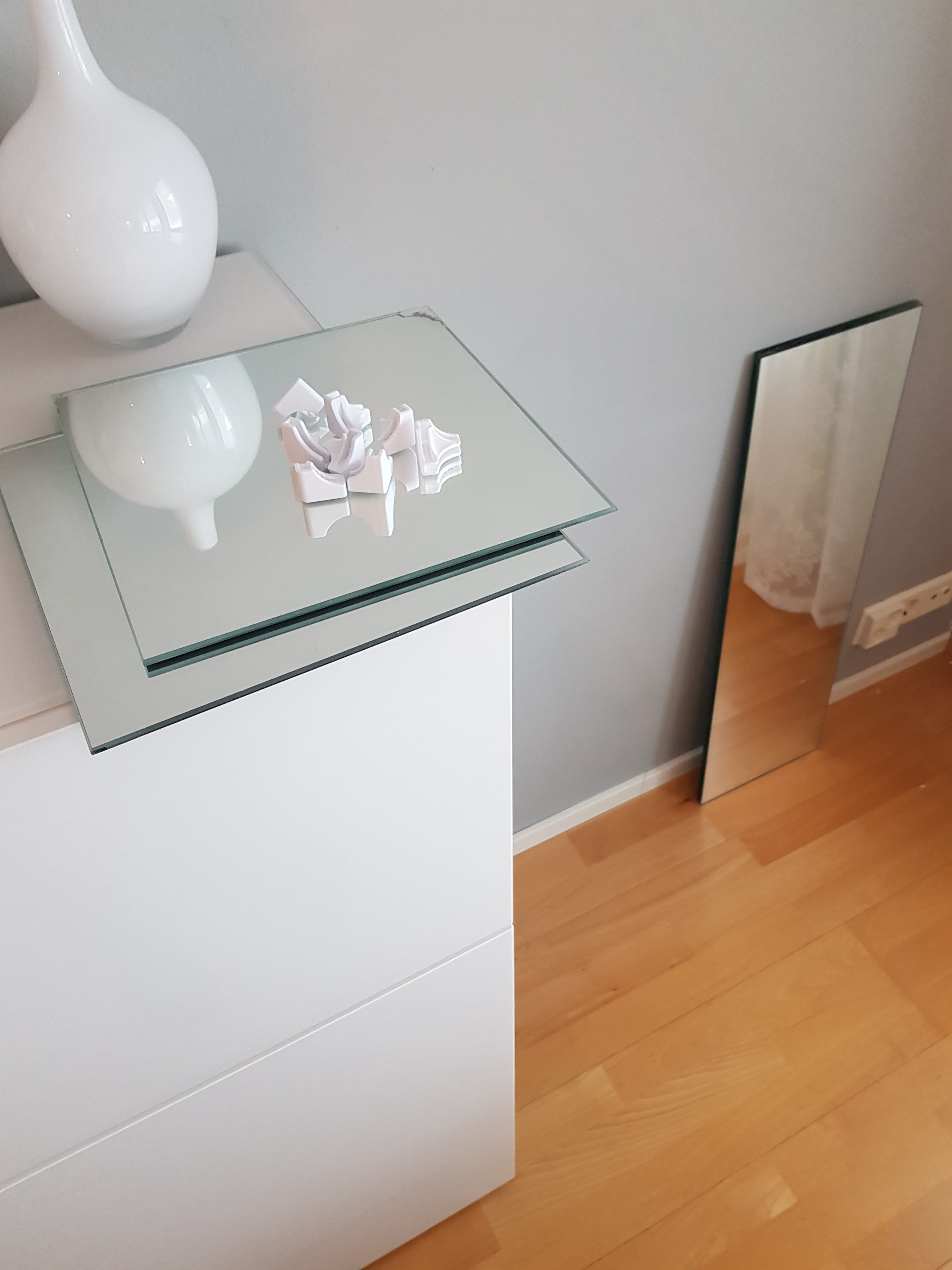 Mirror cube/cuboid (corner pieces) by Haprog | Download free STL model ...