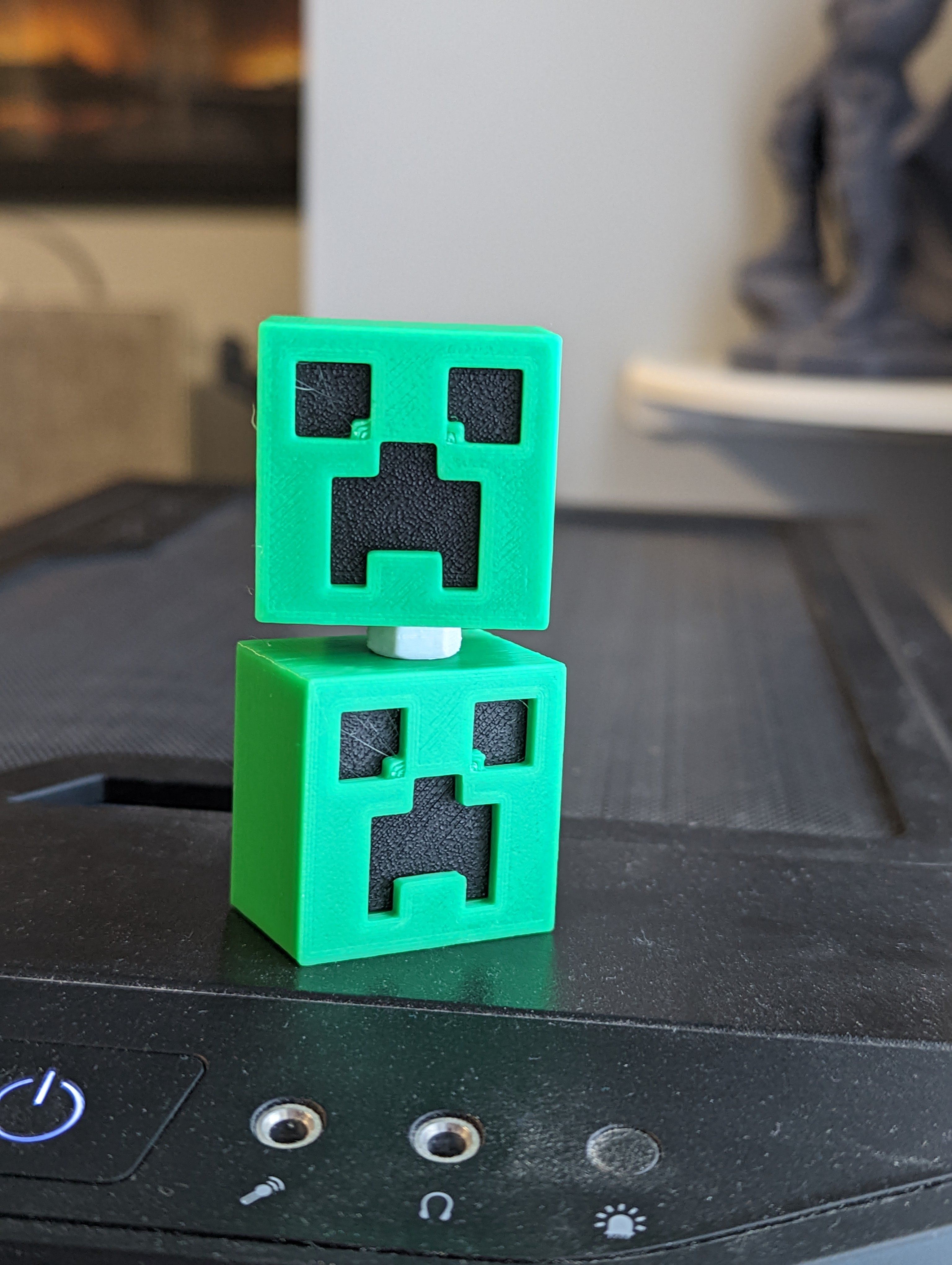 Creeper Knob BIG HEAD MODE by slayernine | Download free STL model ...
