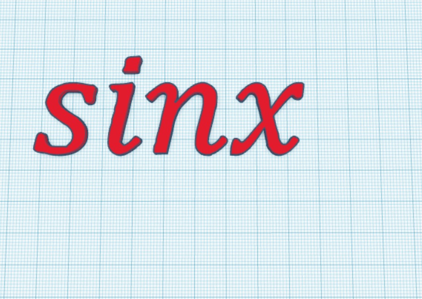 sinx by Everyday Normal Guy | Download free STL model | Printables.com
