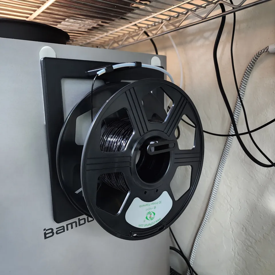 Bambu X1 side mounted spool holder by wbphelps | Download free STL ...