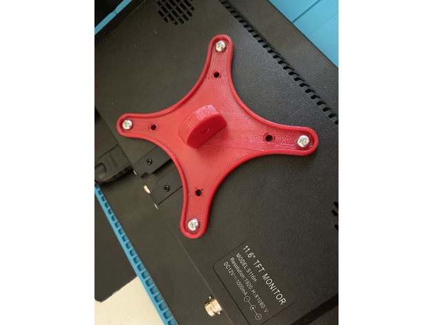 Amscope Microscope VESA Monitor Clamp by nhand42 | Download free STL ...