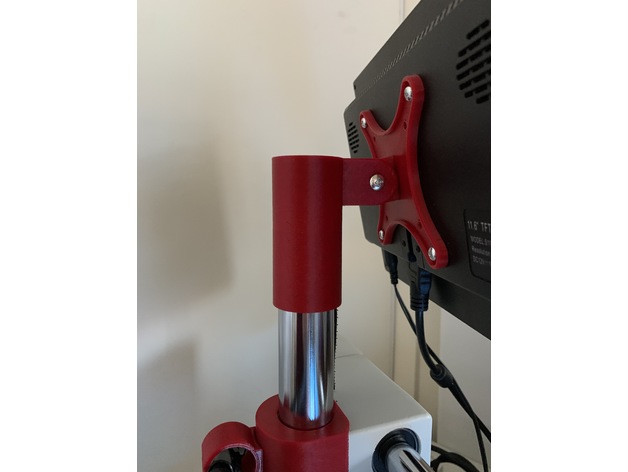 Amscope Microscope VESA Monitor Clamp by nhand42 | Download free STL ...