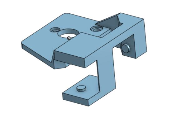 Extruder and Gantry support for 20mm cable chain link by AB | Download ...