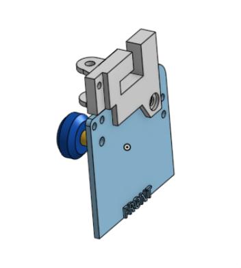 Extruder and Gantry support for 20mm cable chain link by AB | Download ...