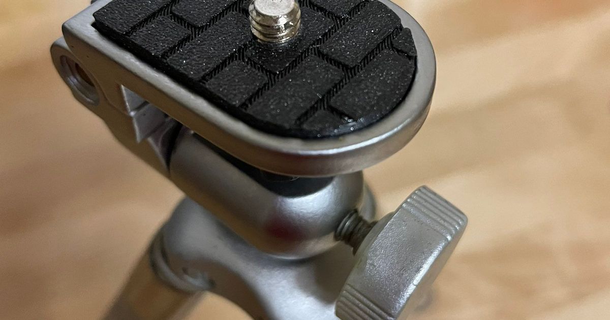 Generic Tripod Pad Replacement by RobertDaleSmith | Download free STL ...