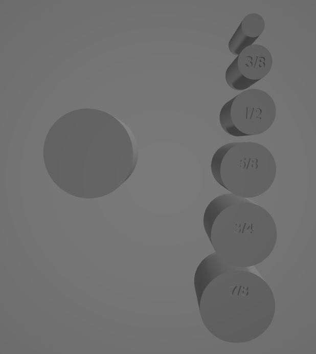 Inch SAE Gauge Pins by Fritzinator | Download free STL model ...