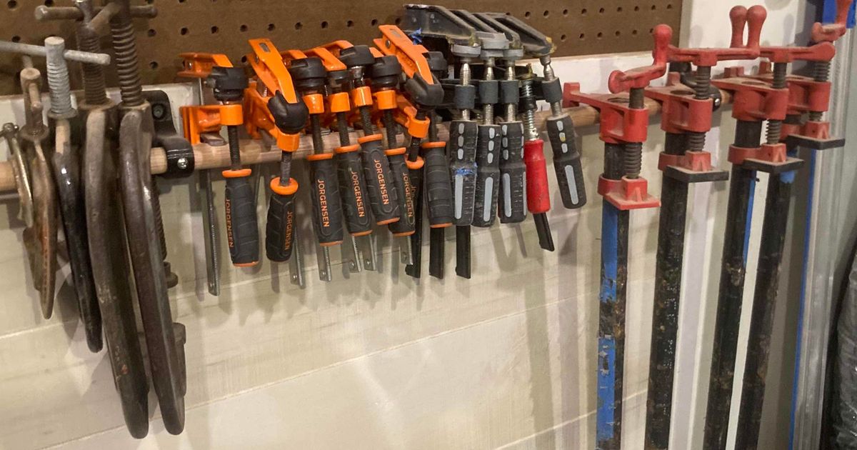 Clamp Rack by Patriot Designs | Download free STL model | Printables.com