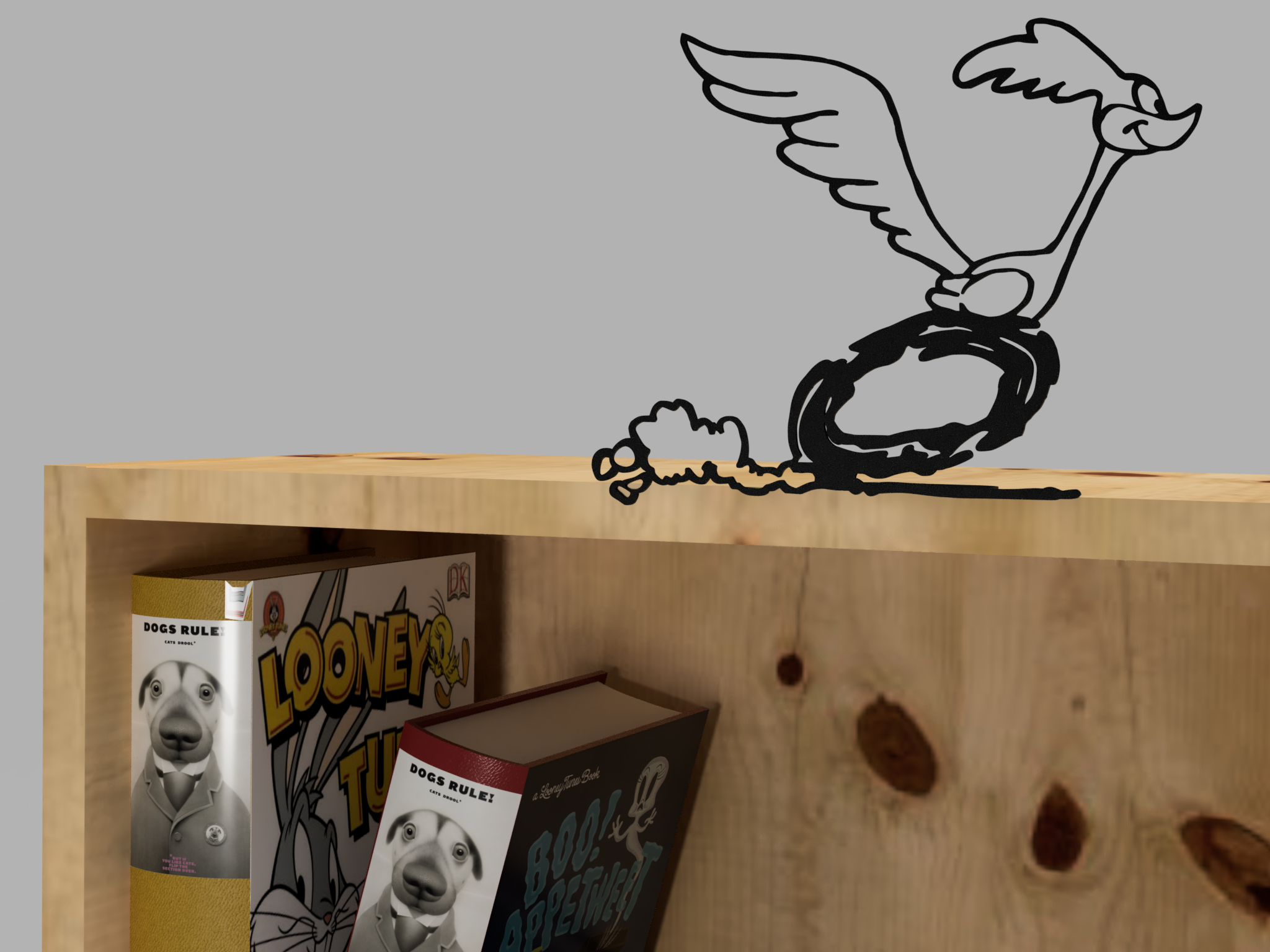 Road Runner - Meep meep von Joe | Kostenloses STL-Modell herunterladen ...