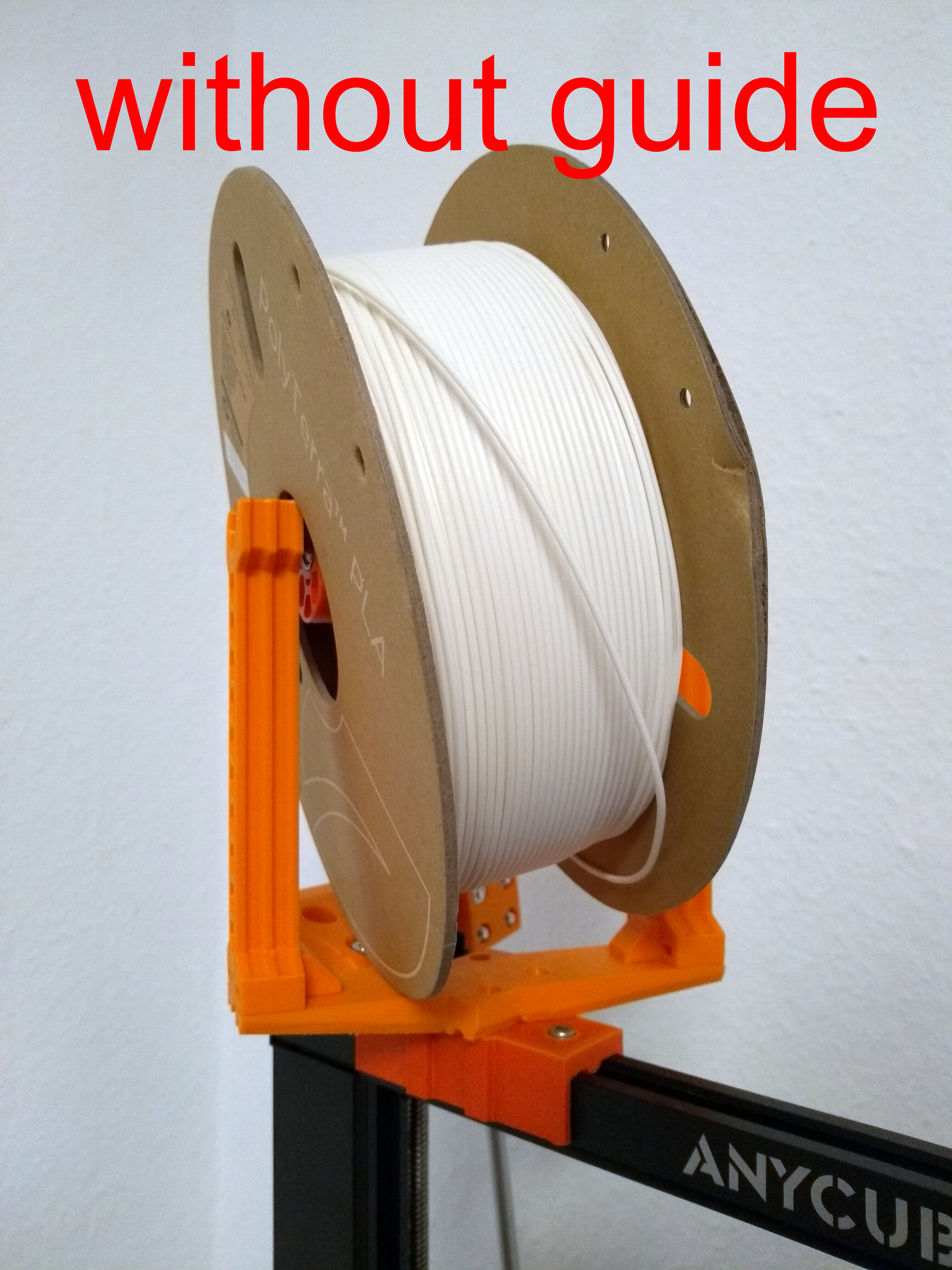 Anycubic Vyper spool holder - 30 degrees turned von Thomas Fischer ...