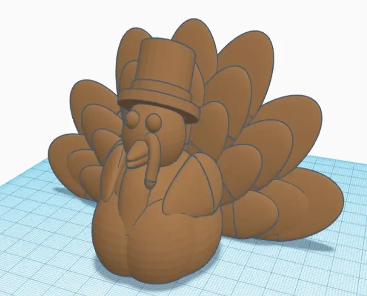 Thanksgiving Day Turkey by toye026 | Download free STL model ...