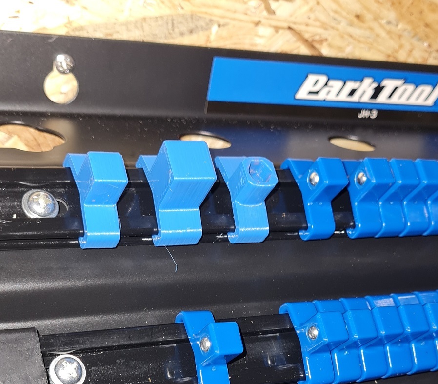 Extra Park Tool holders for JH-3 wall mounter organizer by Kamil ...