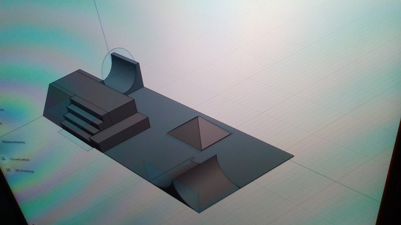 3d tech deck park by Crasher | Download free STL model | Printables.com