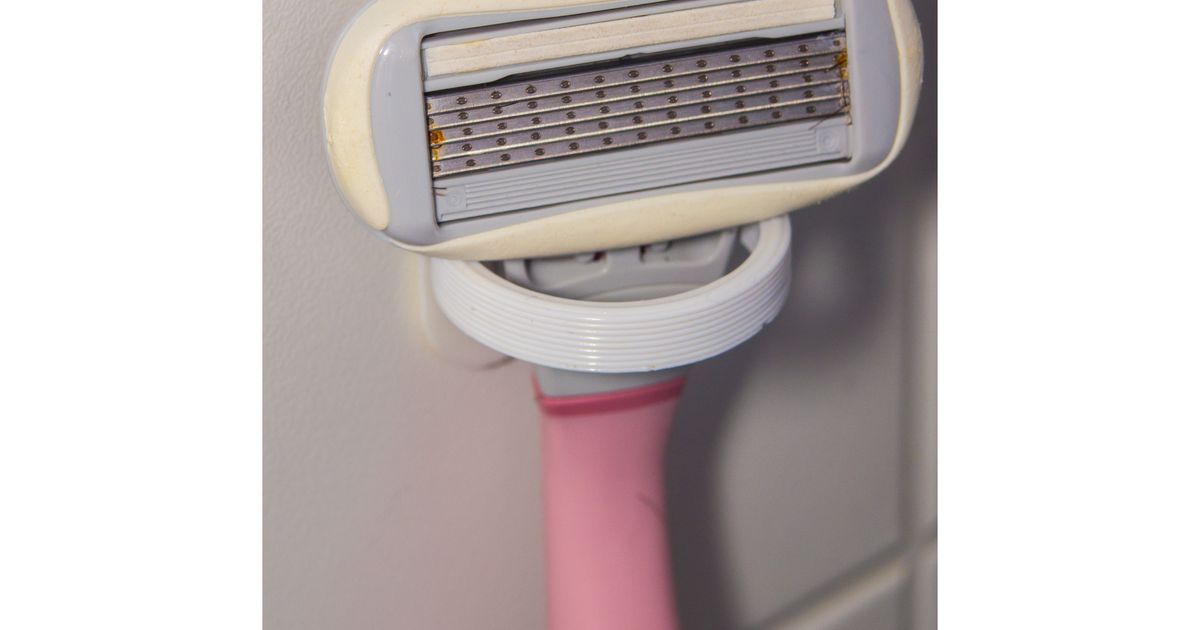 Razor mount (for 3M style tape) by mgetz | Download free STL model ...