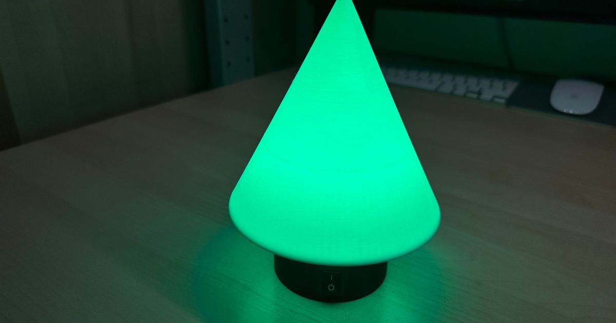 XMAS tree with LED control via web by AWSW | Download free STL model ...