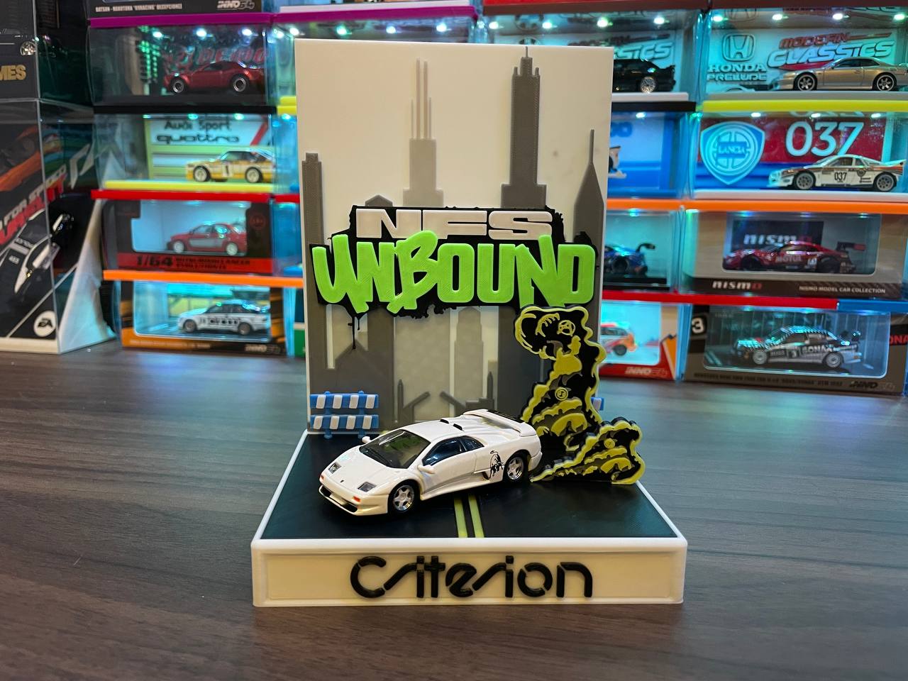 Need for Speed Unbound Theme Display by GigaPenguin | Download free STL ...