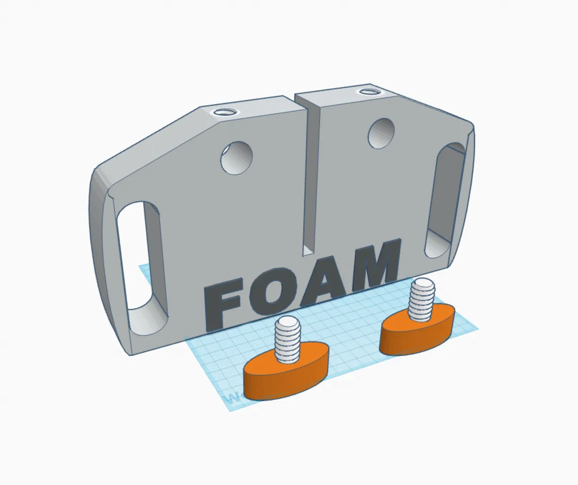 Foam board holder by Jpg90 | Download free STL model | Printables.com