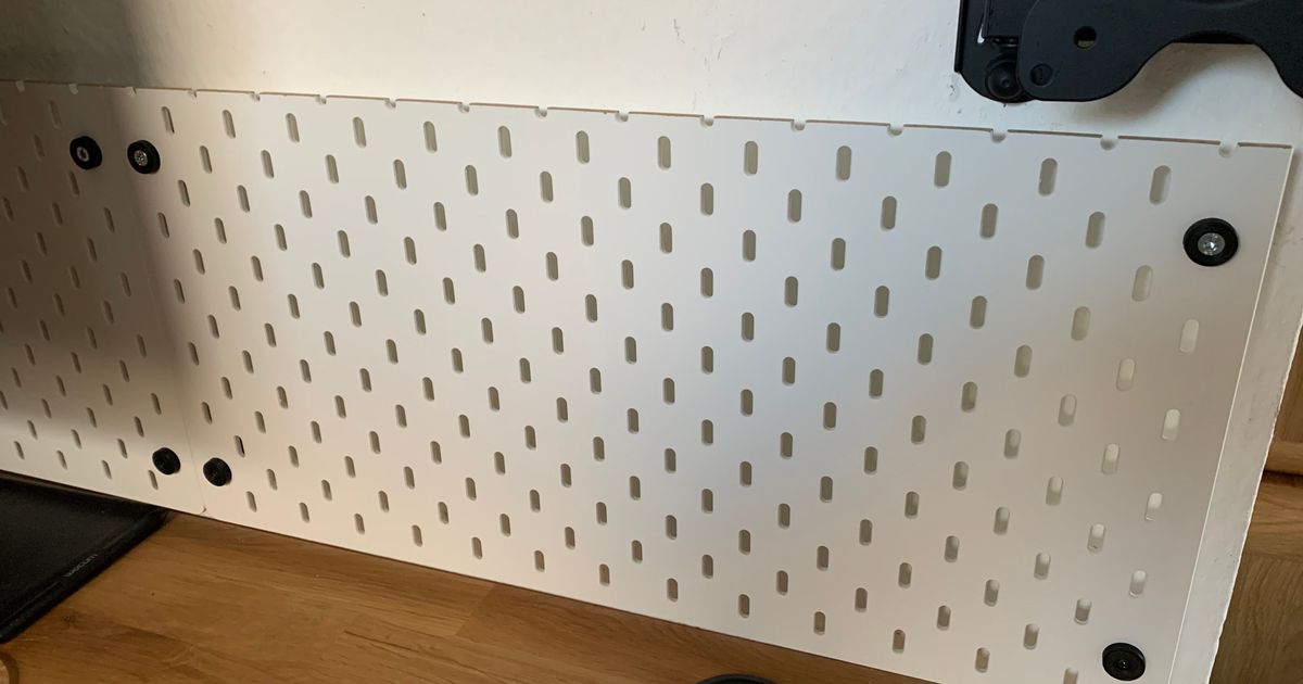 Skadis mounting system by Wallace | Download free STL model ...