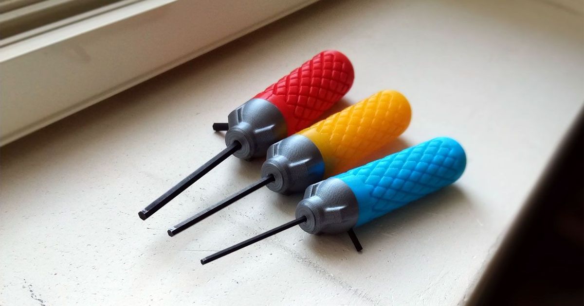 Allen Key Handle by BaGooN | Download free STL model | Printables.com