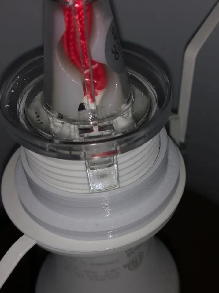 Ikea Lamp Threaded Lock Ring by tflarsen | Download free STL model ...