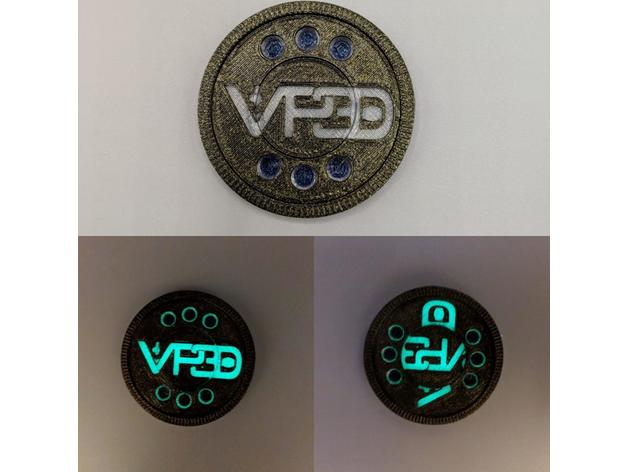 VP3D Maker Fidget Coin by Dave O | Download free STL model | Printables.com