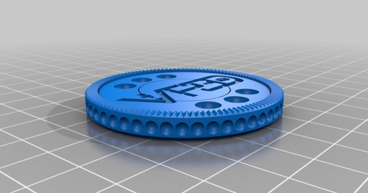 VP3D Maker Fidget Coin by Dave O | Download free STL model | Printables.com