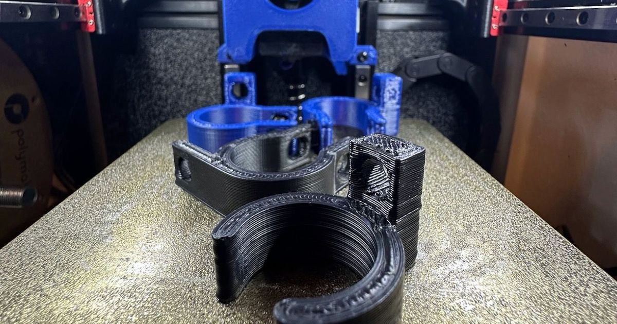 3/4" Maker Pipe Clips and Clamps by Carl | Download free STL model ...