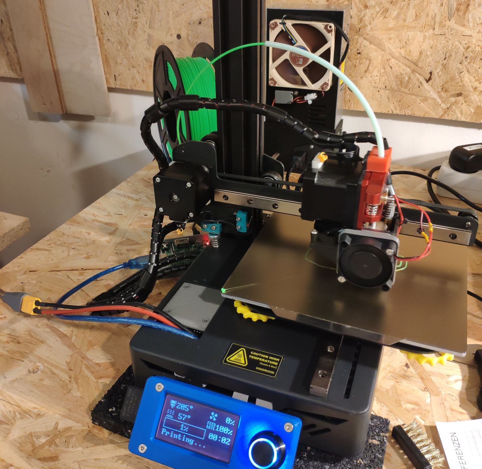 Kingroon KP3S mounting frame for SKR 1.3/1.4/2.0 board by felixna ...