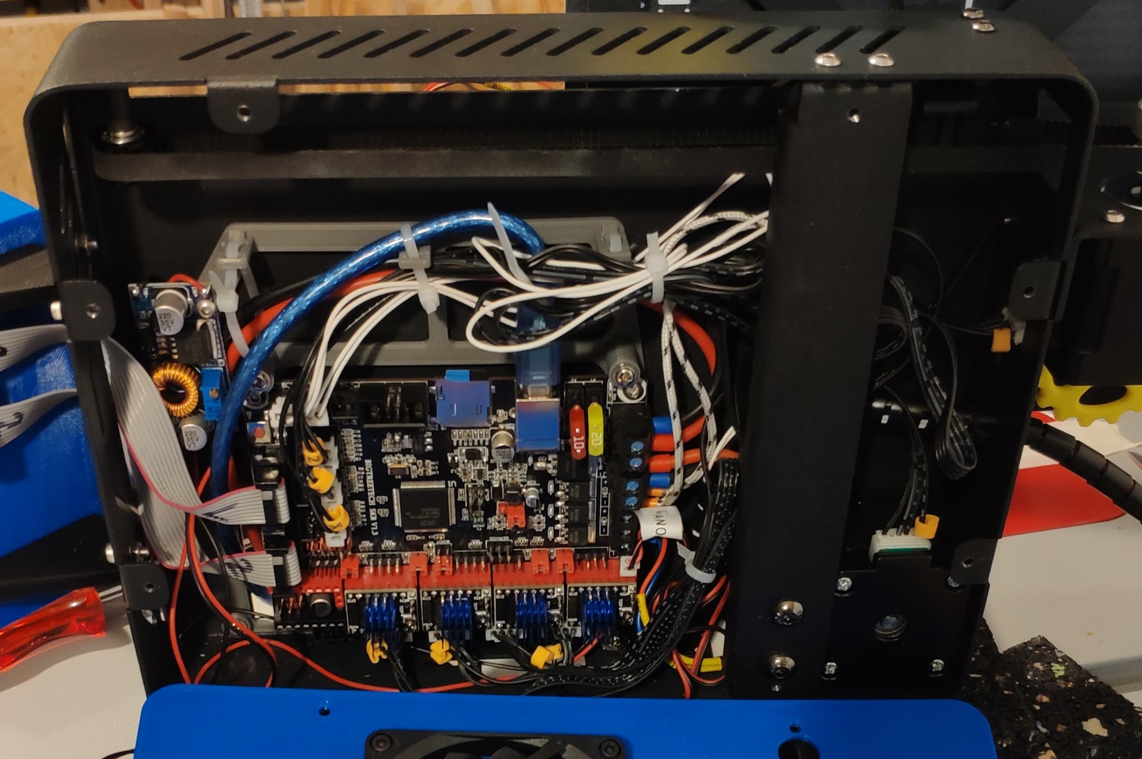 Kingroon KP3S mounting frame for SKR 1.3/1.4/2.0 board by felixna ...