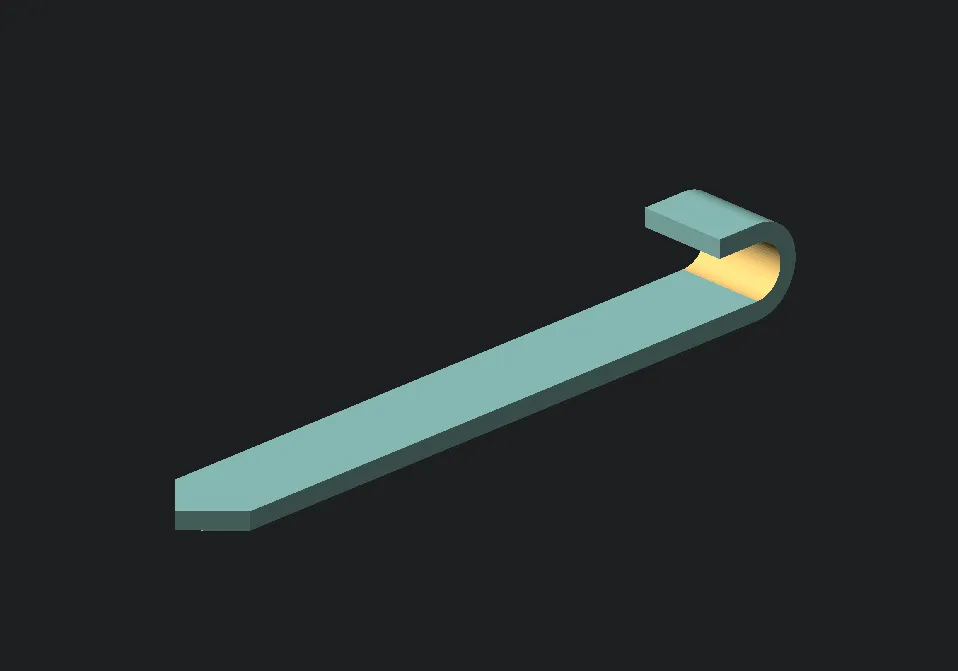Hook Stake by Dave Long | Download free STL model | Printables.com