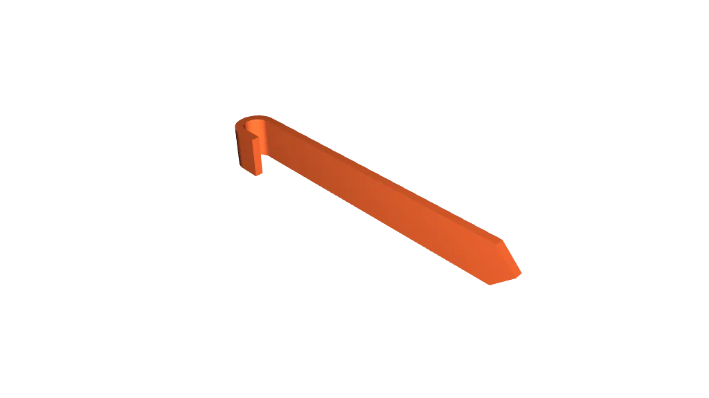 Hook Stake by Dave Long | Download free STL model | Printables.com